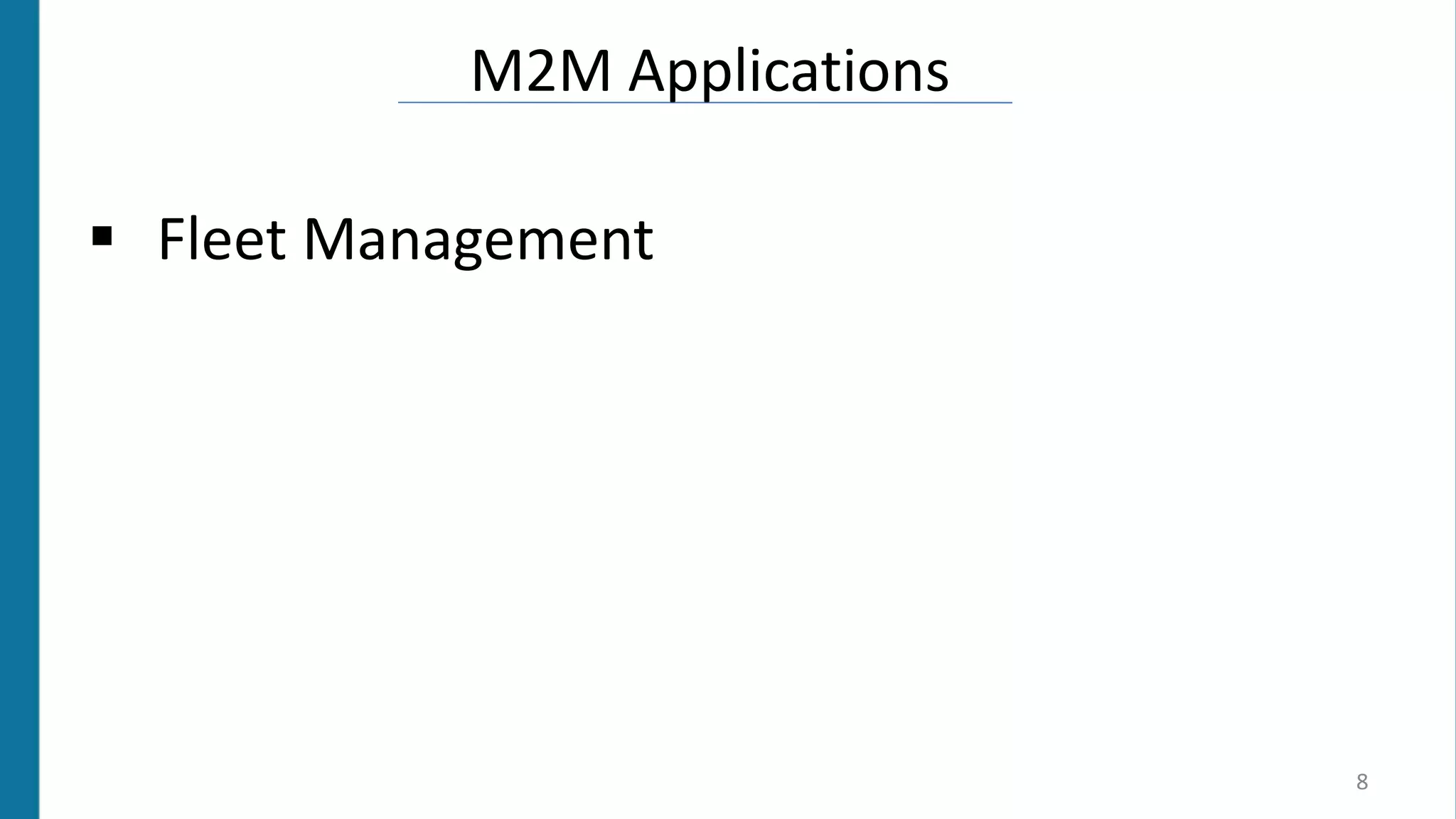 NATEG Days - Machine To Machine Communication | PPT