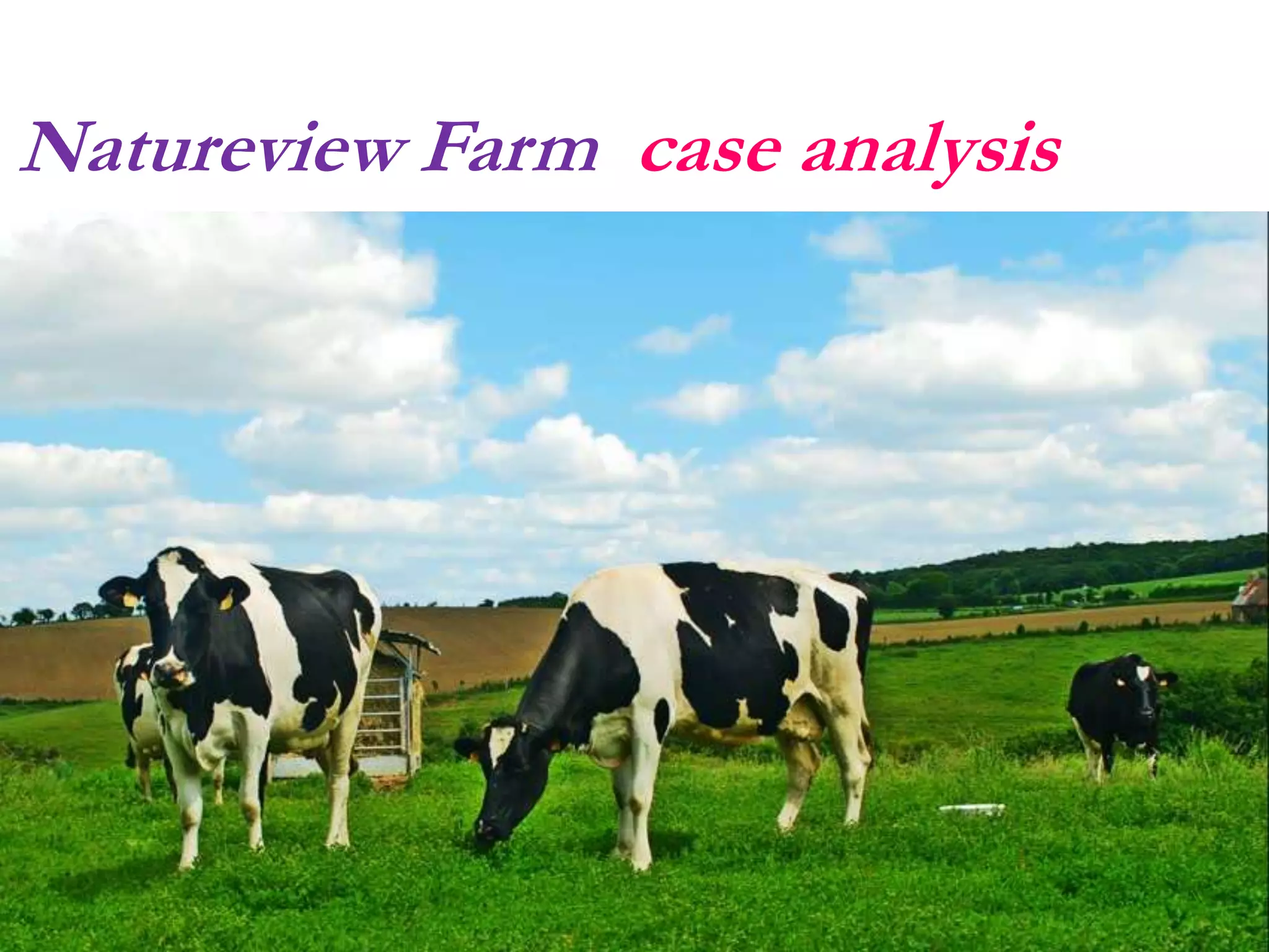 Natureview farm case analysis | PPTX