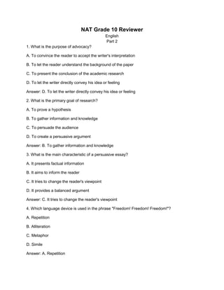 NAT Grade 10 Reviewer (English) Part 2.docx