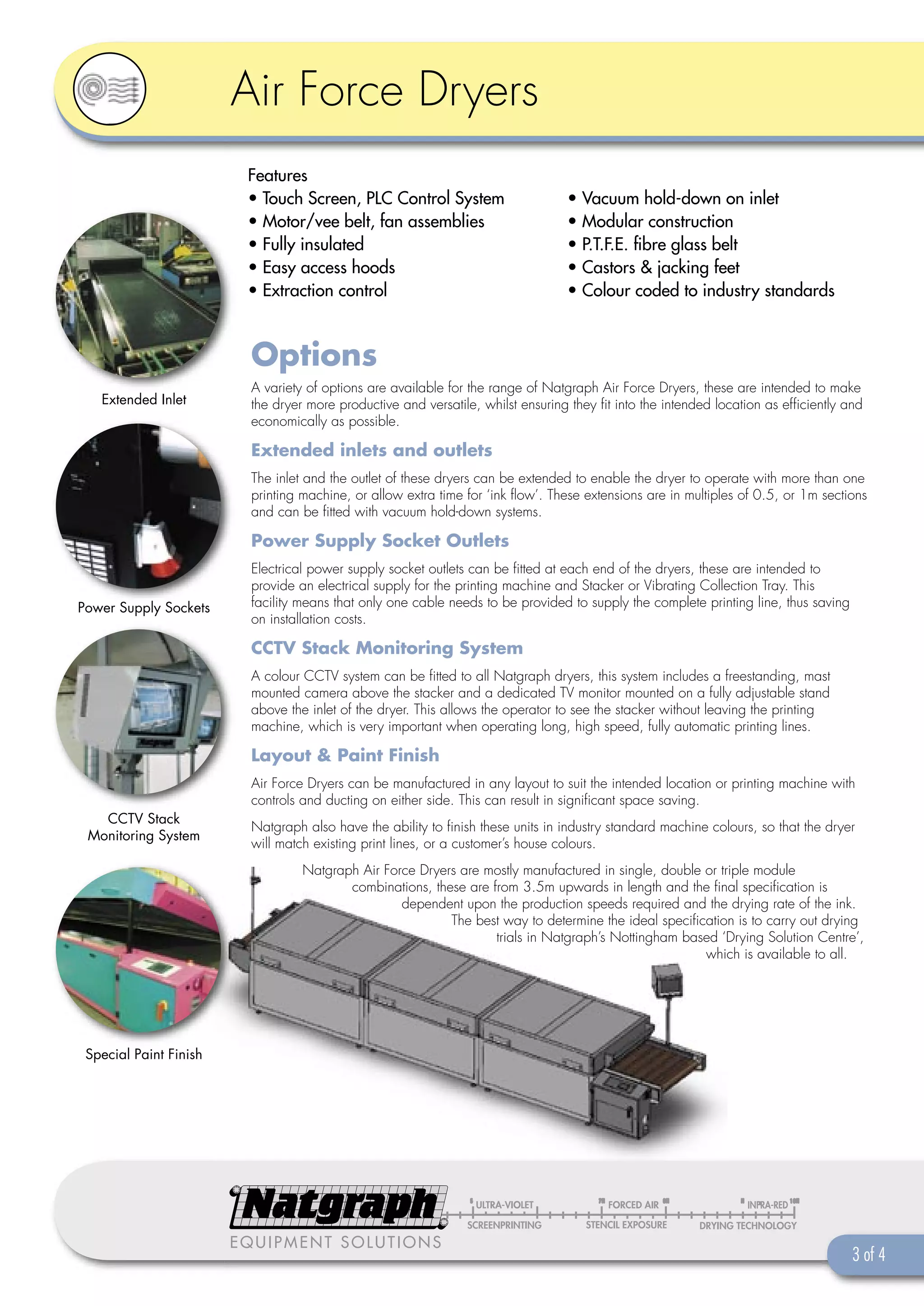 Natgraph Air Force Dryers & Options | PDF