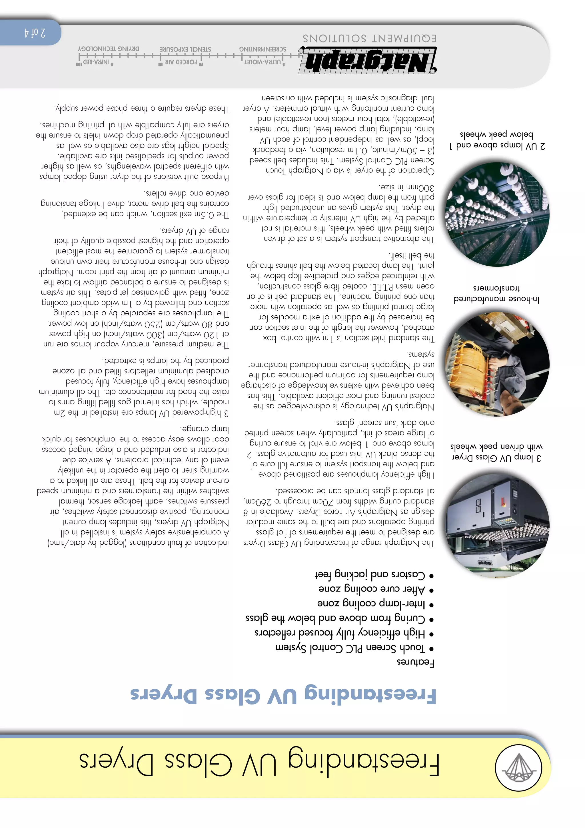 Natgraph Freestanding Uv Glass Dryers | PDF