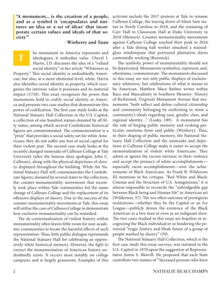 Monumentality and Counter-Monumentality: How to Redress the White ...