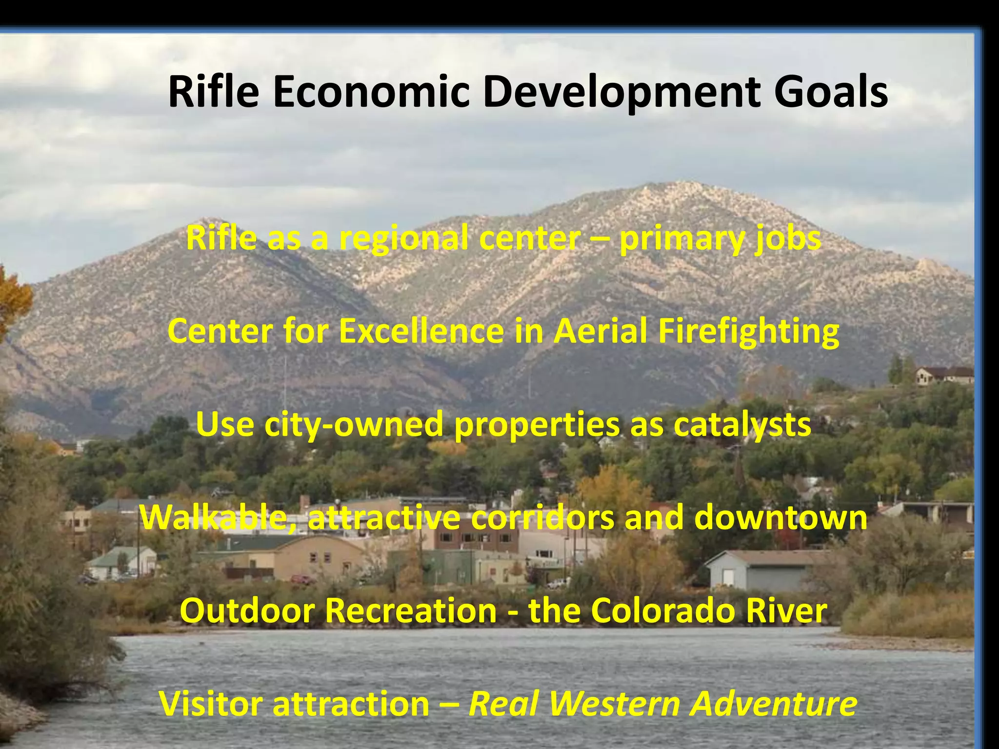 The Rifle, CO Story | PPTX