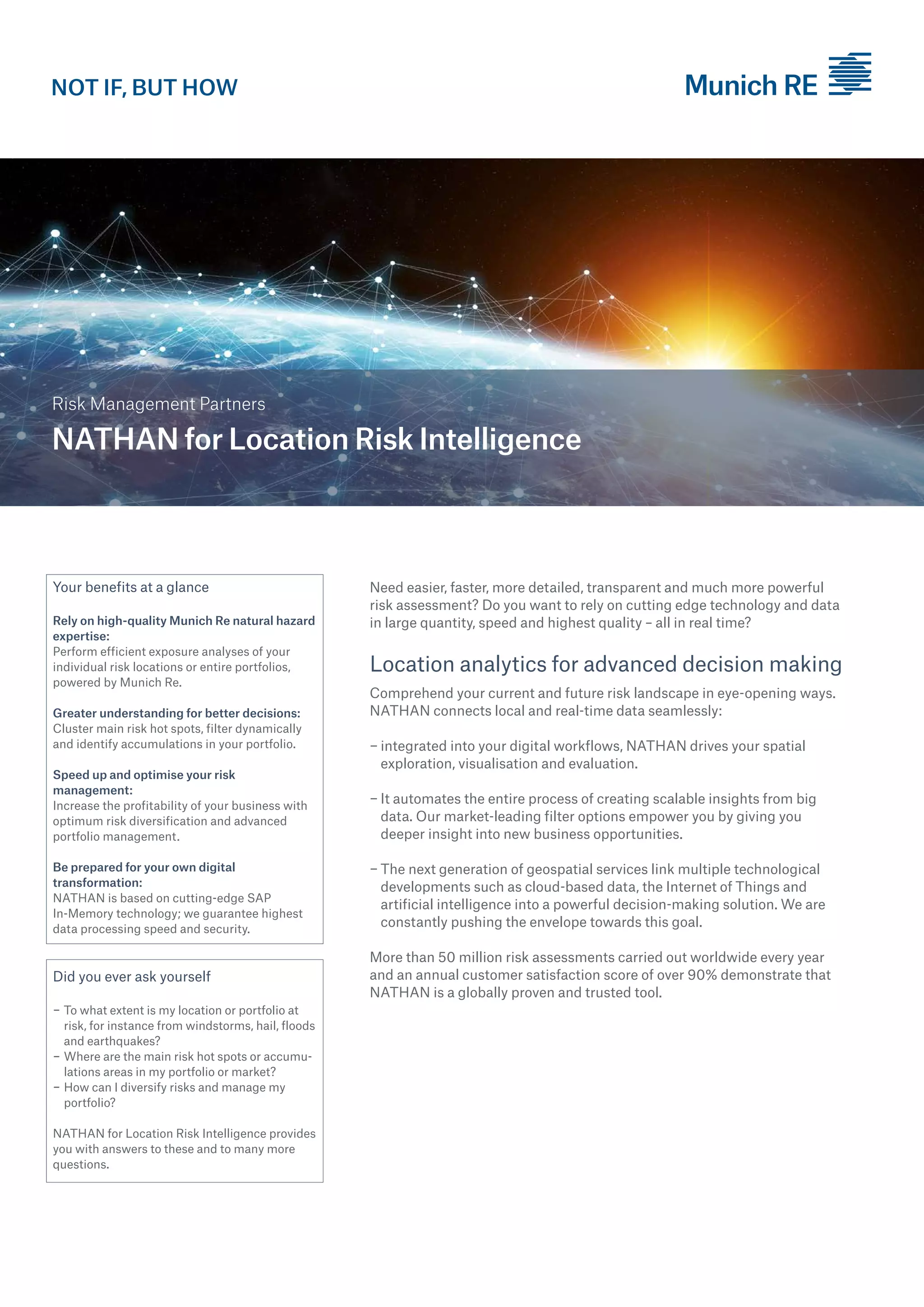 NATHAN for Location Risk Intelligence | PDF