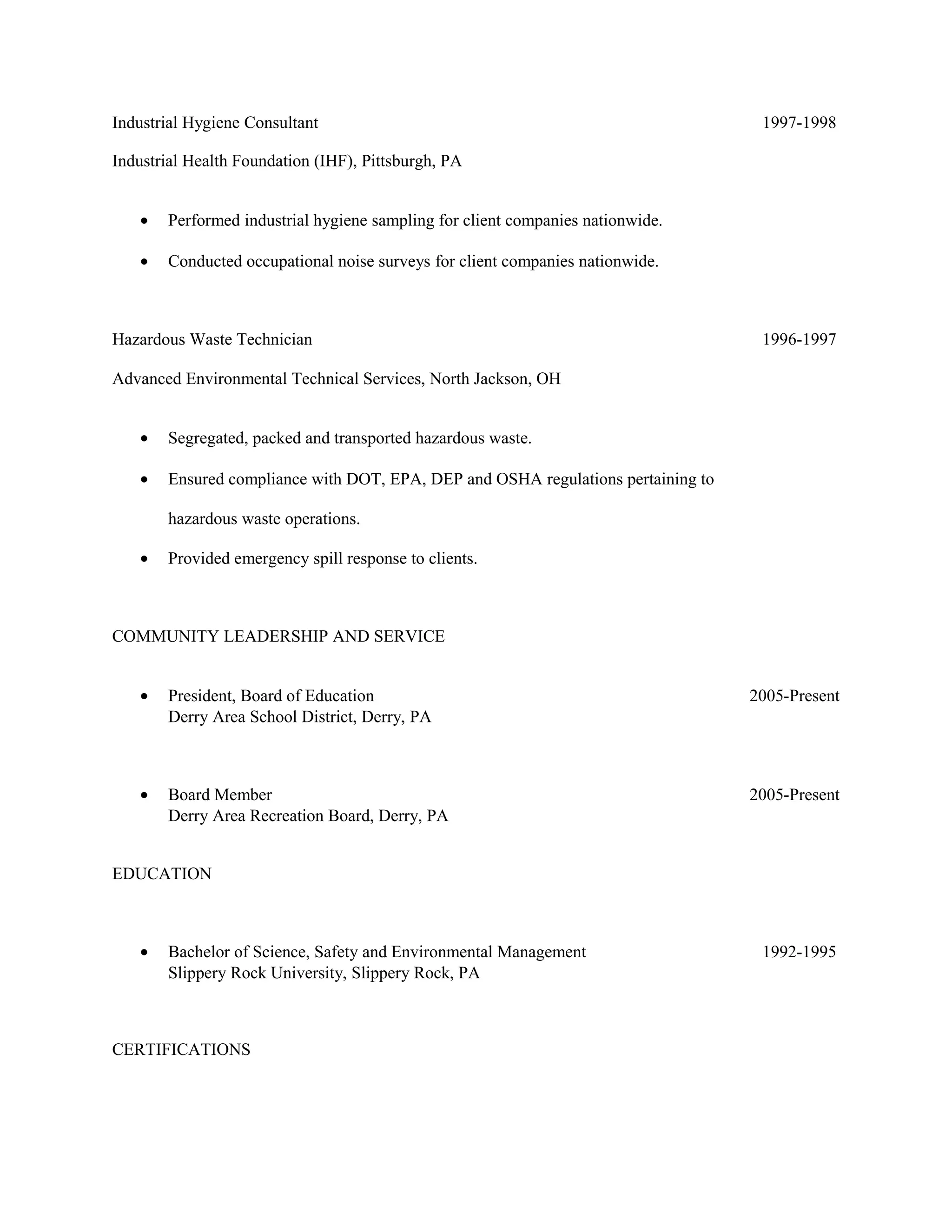 Nathan Doherty Cv Nov 08 | DOC