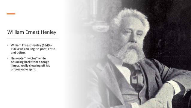 Nathan Barba: "Invictus" by William Ernest Henley | PPT