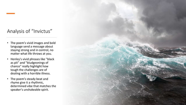 Nathan Barba: "Invictus" by William Ernest Henley | PPT