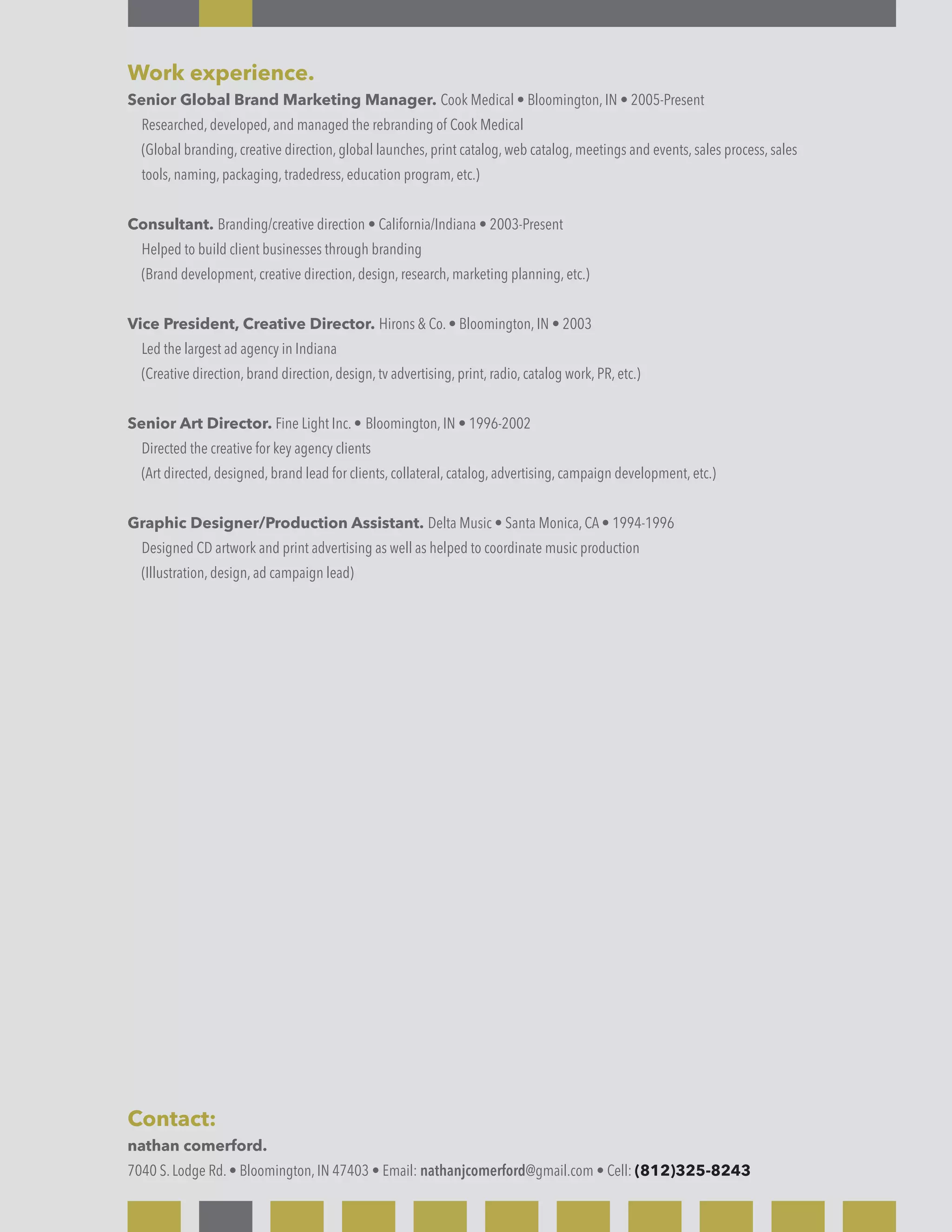 Nathan Comerford Resume(nov.27) | PDF