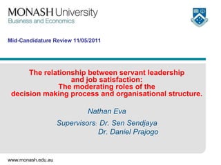 PhD - Mid Candidature Review | PPTX