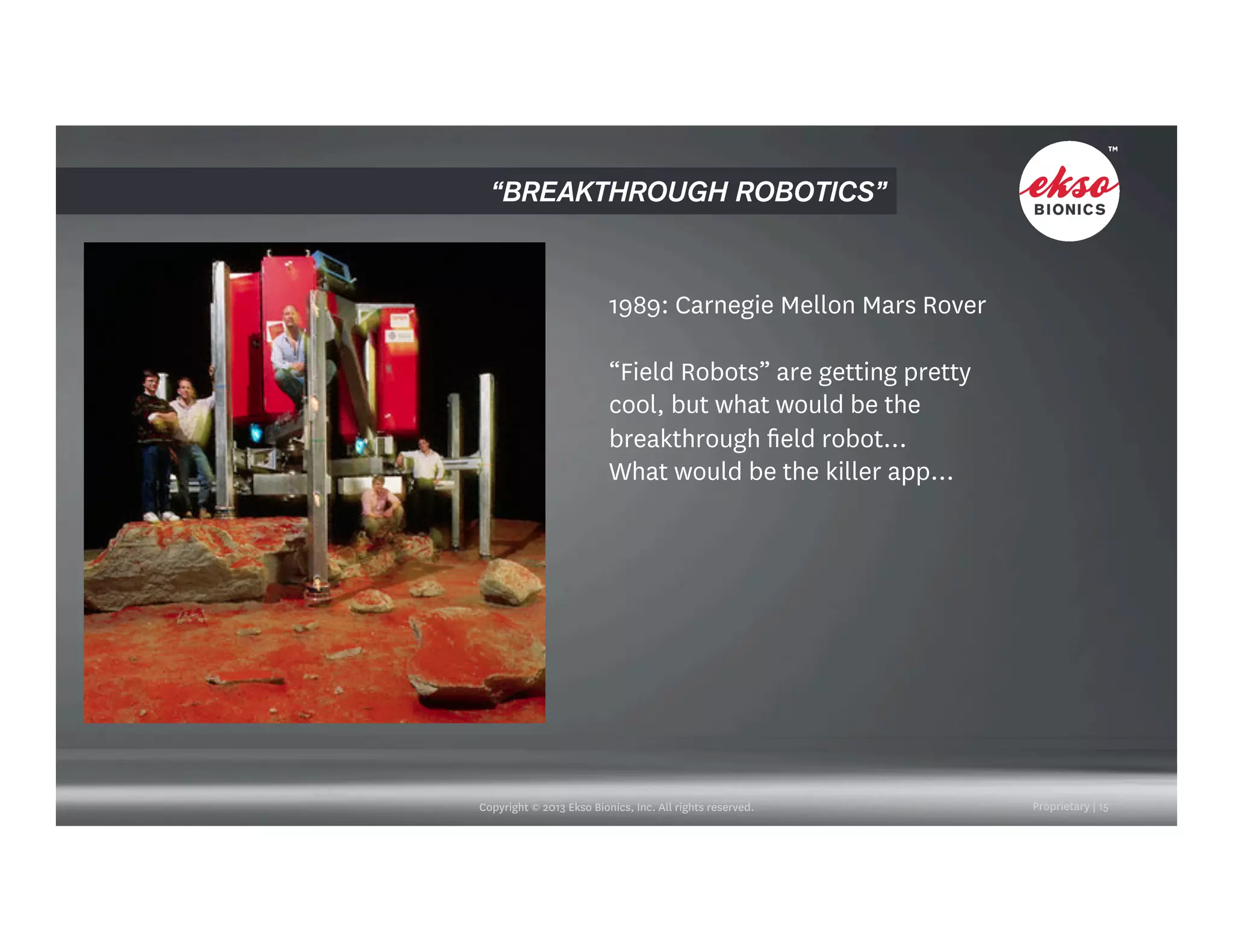 Nathan Harding - Human Exoskeletons and the Human Augmentation Space | PPT