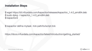 Kapacitor Stream Processing | PPT
