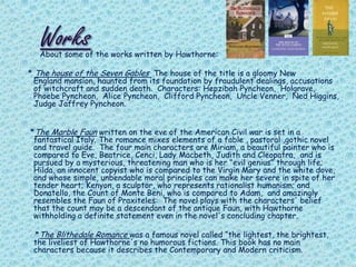 Nathaniel hawthorne (1) | PPT