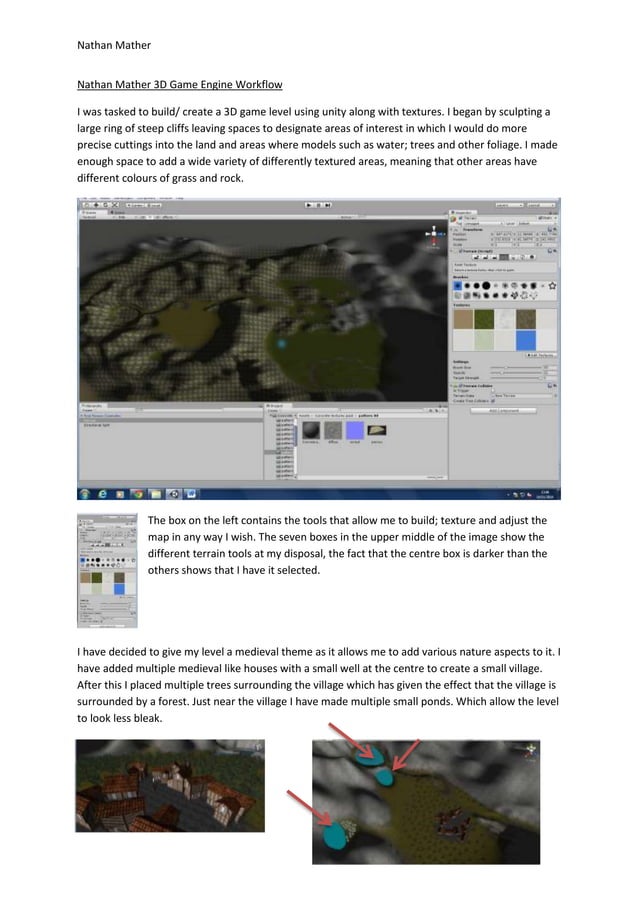Nathan Mather 3D level Design Workflow | PDF