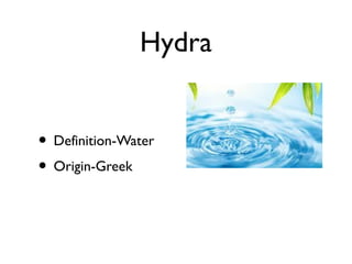 Nathan, quinn, and finn's water words ppt | PPT