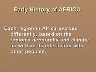 2010 intro to africa | PPT | Africa Travel | Travel Locations