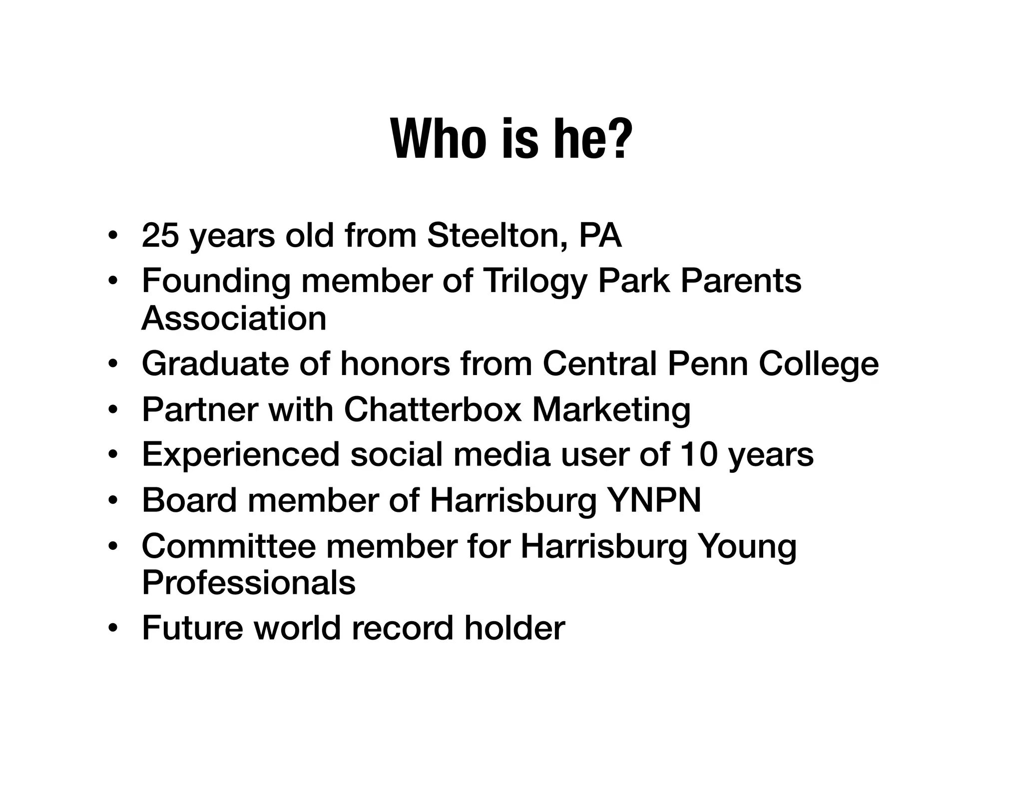Nathan Smoyer - Who is this guy? | PPT