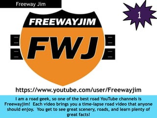 Nathan Young's Top 10 YouTube Channels | PPTX