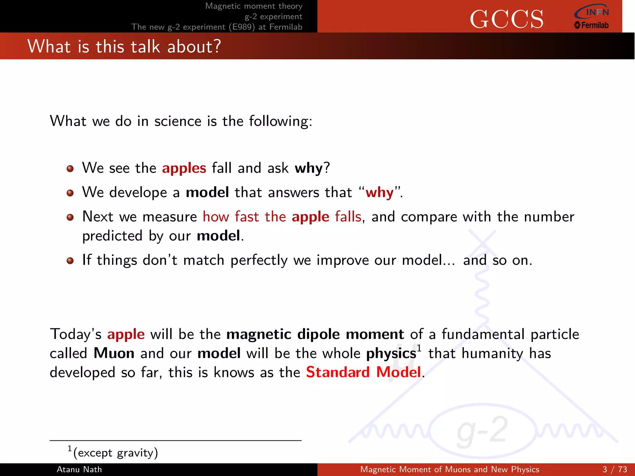 Magnetic Moment of Muons and New Physics | PPT