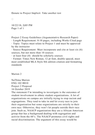 Nathina Marion Kwon, Soo Ah, et al. Racial Segregation and th.docx