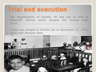 Nathuram godse | PPTX