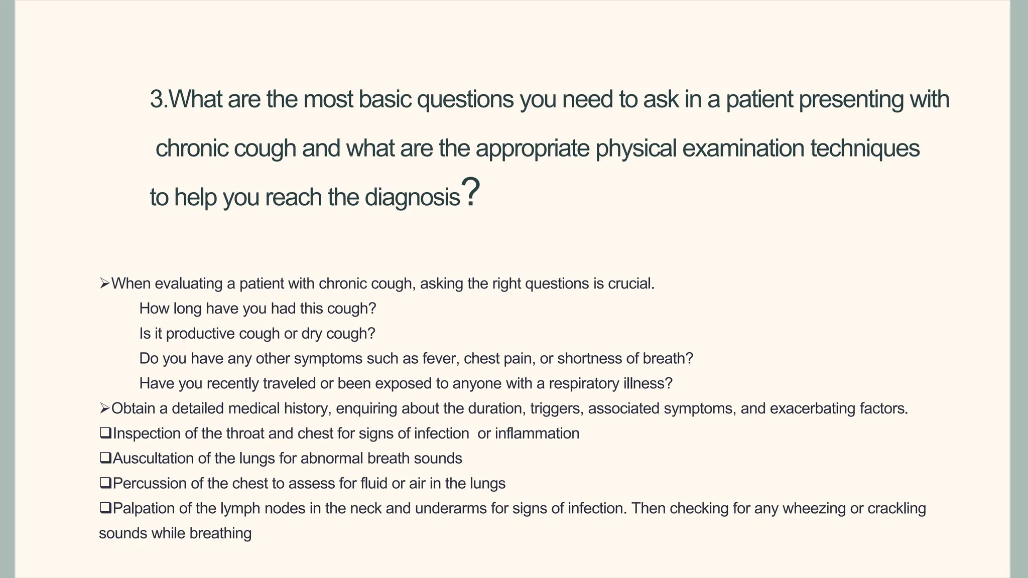 Physical Diagnosis Presentation prepared by AAMBC Student | PPTX