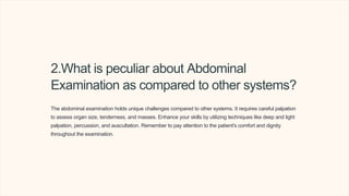 Physical Diagnosis Presentation prepared by AAMBC Student | PPTX