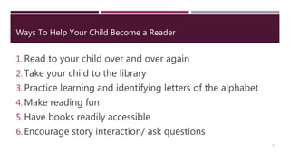 How to teach a young child to read | PPTX