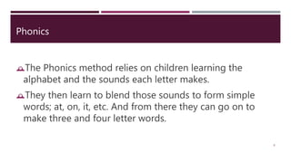 How to teach a young child to read | PPTX