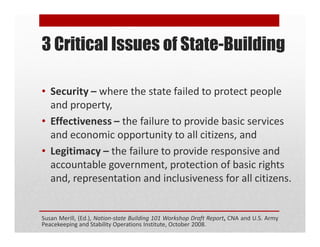 Nation-State Building, Merajut Kembali ke-Indonesia-an Yang Retak | PDF