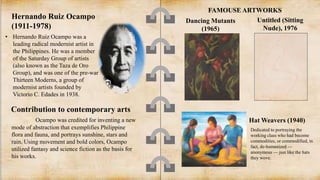 CONTEMPORARY PHILIPPINE ARTS FROM THE REGIONS NATIONAL-ARTISTS | PPTX