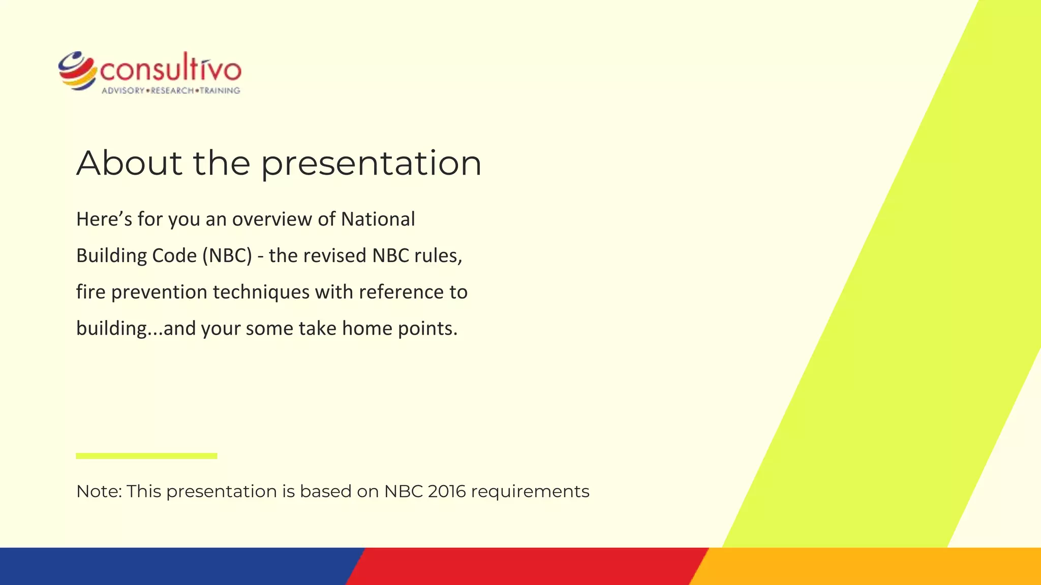 Insights on Fire Safety Related Requirements in National Building Code ...