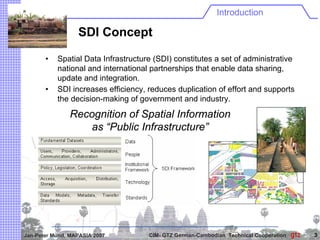 National Cambodian Sdi Project 2007 | PDF | Technology & Computing
