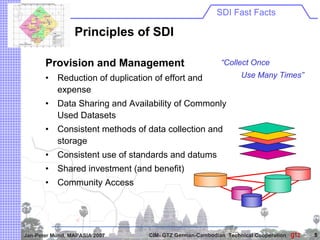 National Cambodian Sdi Project 2007 | PDF | Technology & Computing