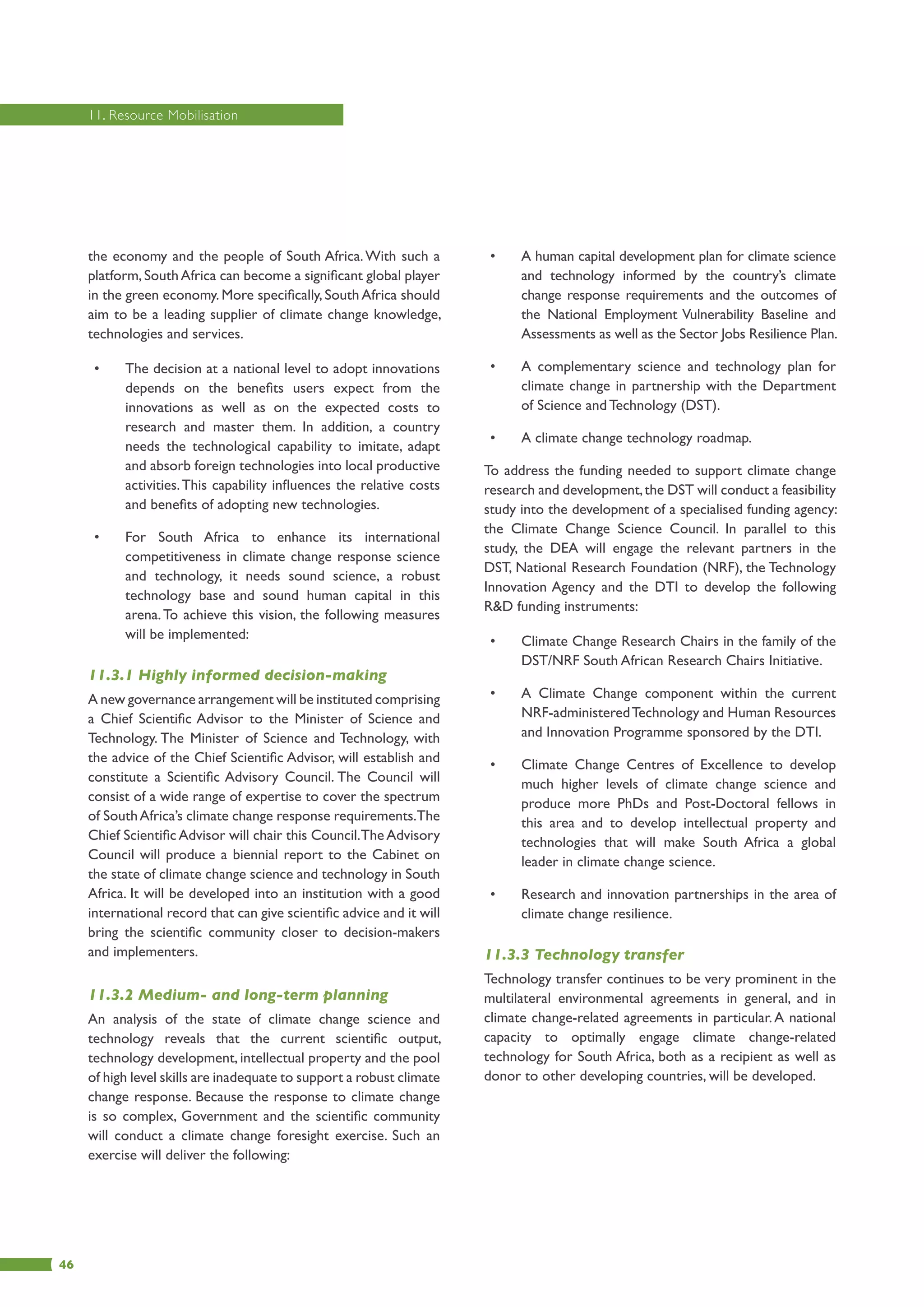 National Climate Change Response White Paper | PDF