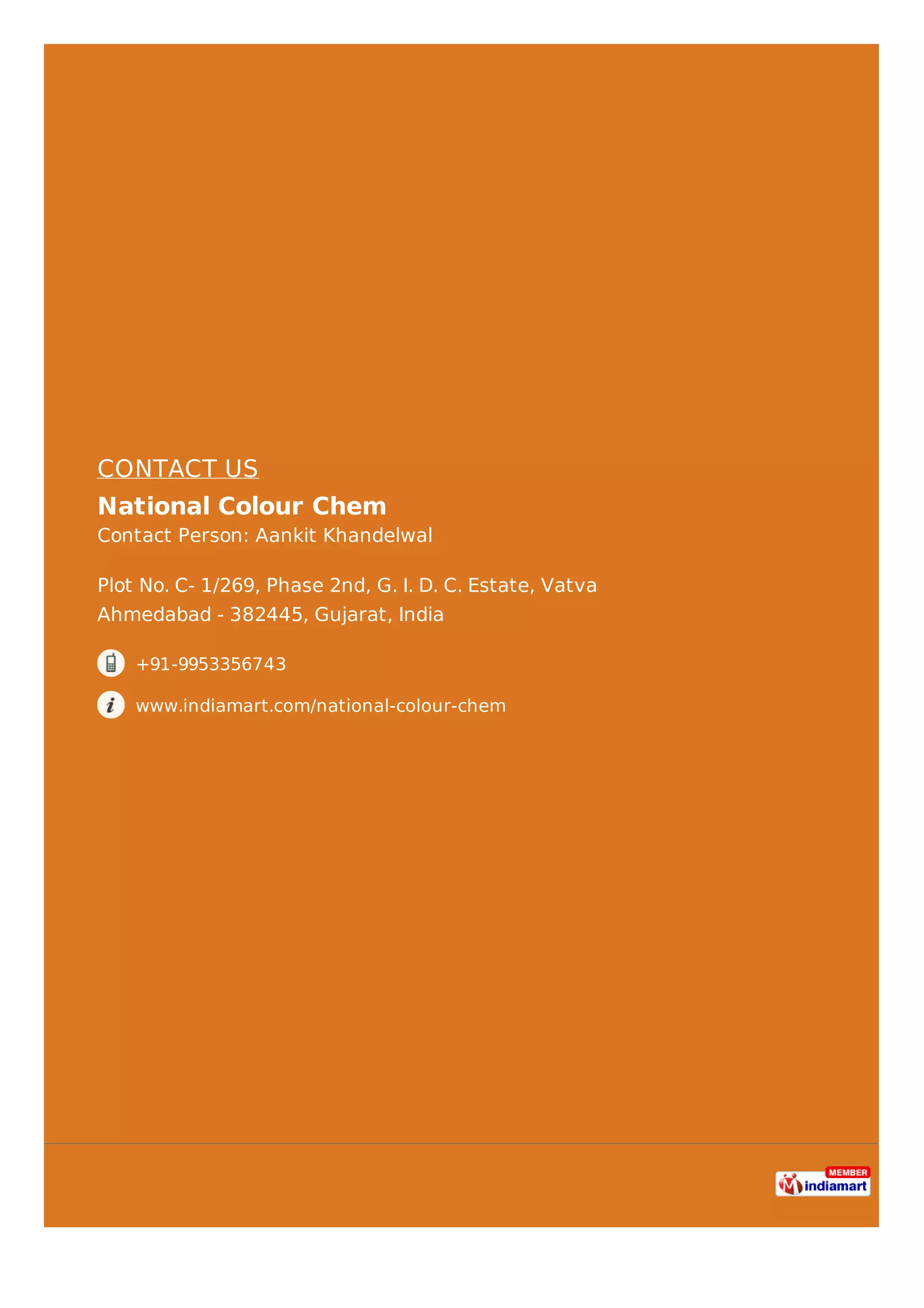National colour-chem | PDF