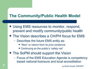 National Ems Scope Of Practice Model | PPT