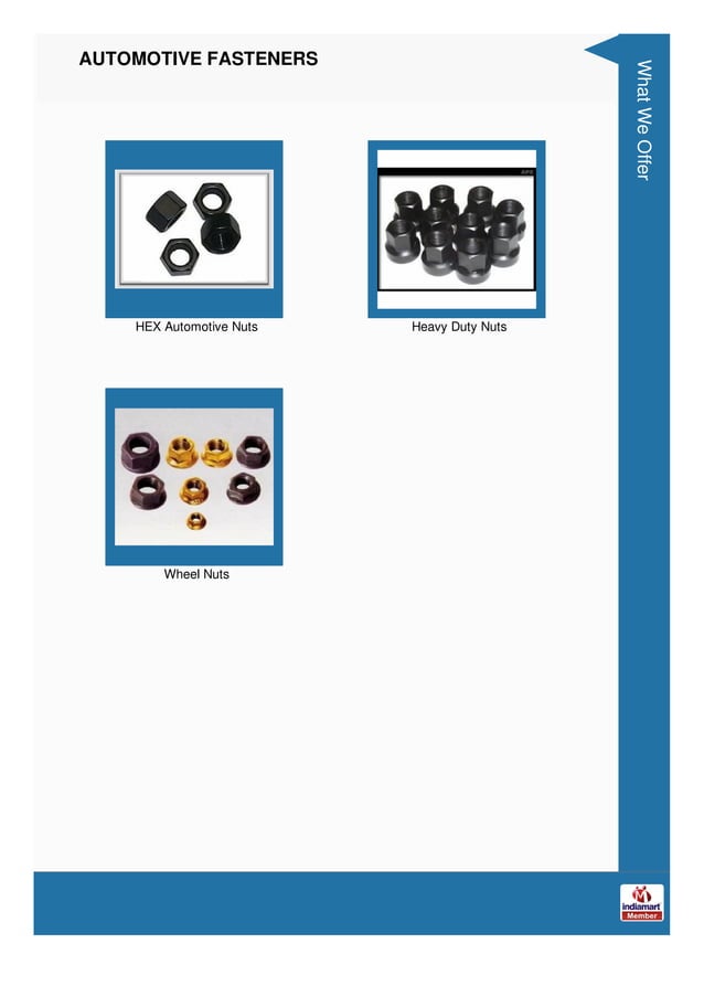 Industrial Fasteners | PDF