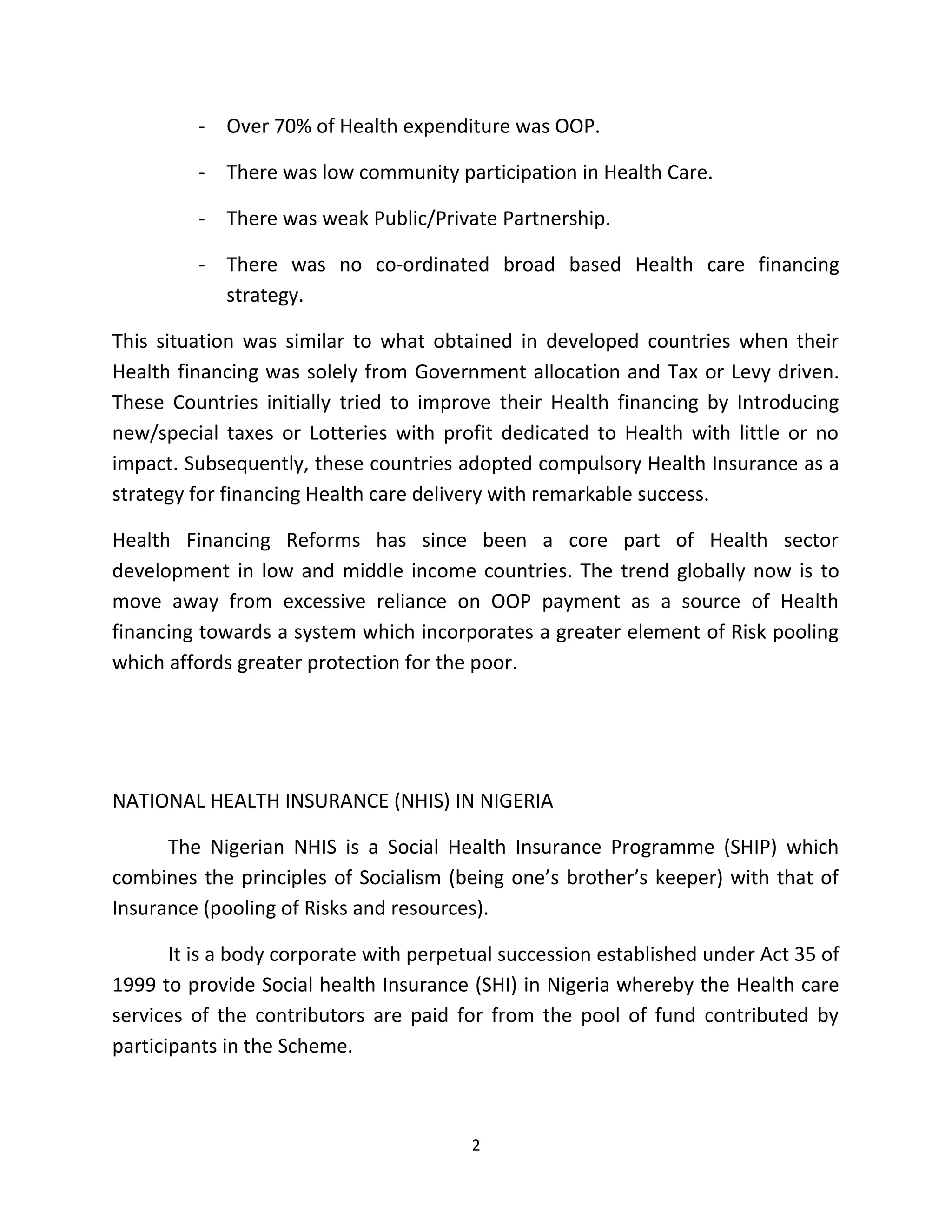 National health-insuraqnce-scheme-in-nigeria1 | DOC