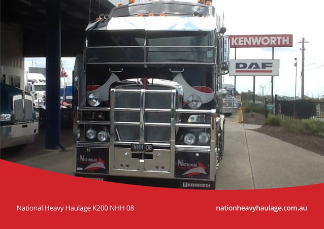 National Heavy Haulage K200 NHH 08 | PPT