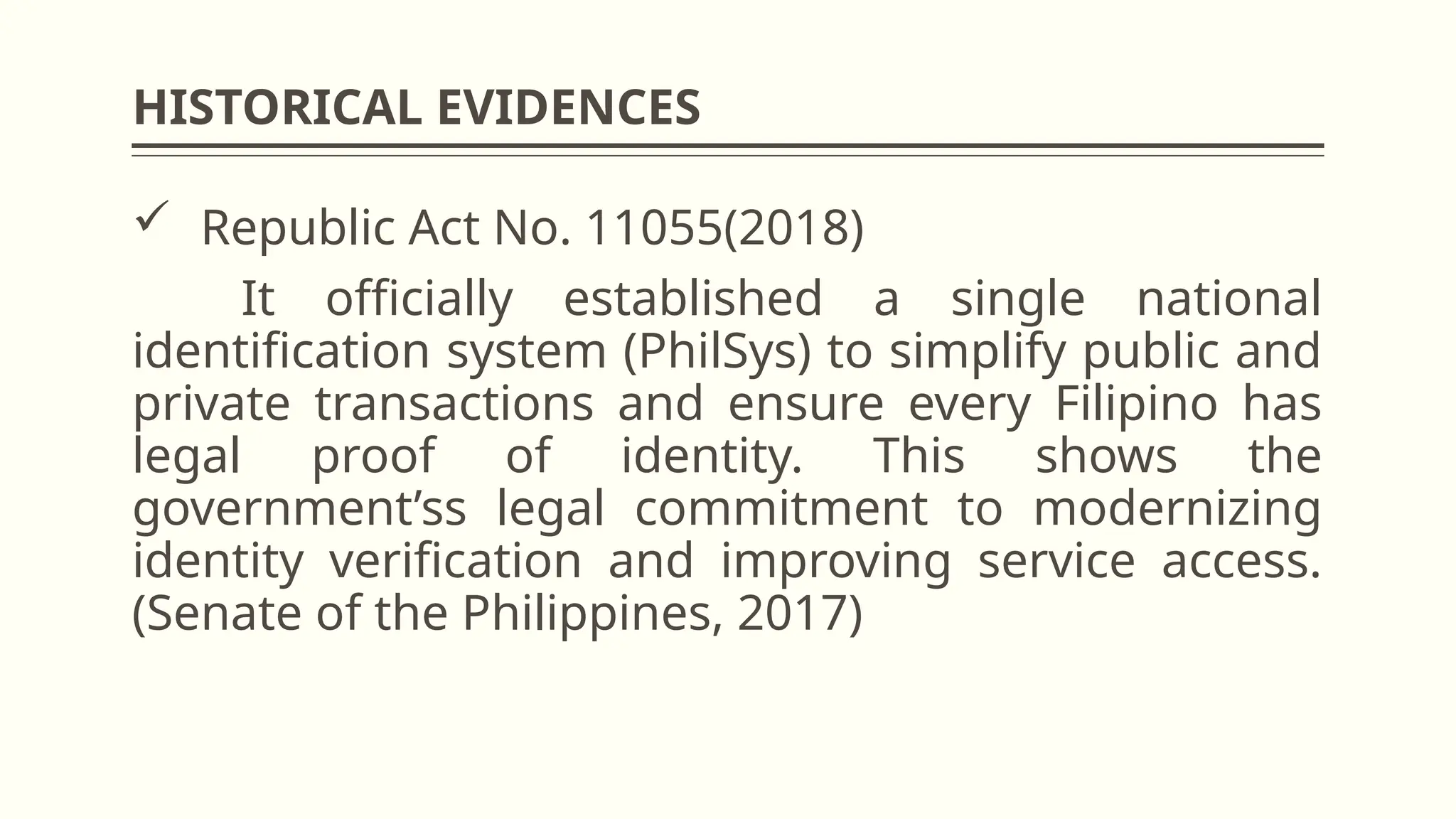 NATIONAL ID PRESENTATION OF PRIMARY SOURCE | PPTX
