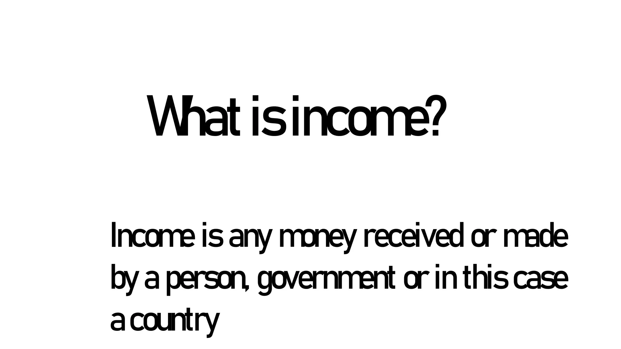 ECONOMICS GRADE 8 PHILIPPINE NATIONAL INCOME | PPT