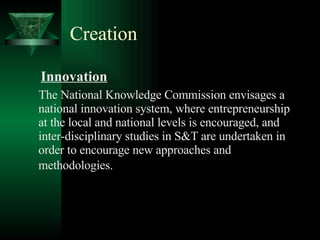 National Knowledge Commission | PPT