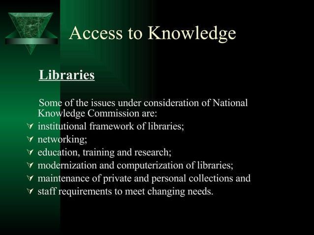 National Knowledge Commission | PPT