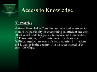 National Knowledge Commission | PPT