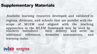National-Mathematics-Program for Elementary and Secondarypptx | PPTX