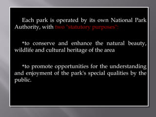 British National Parks | PPT