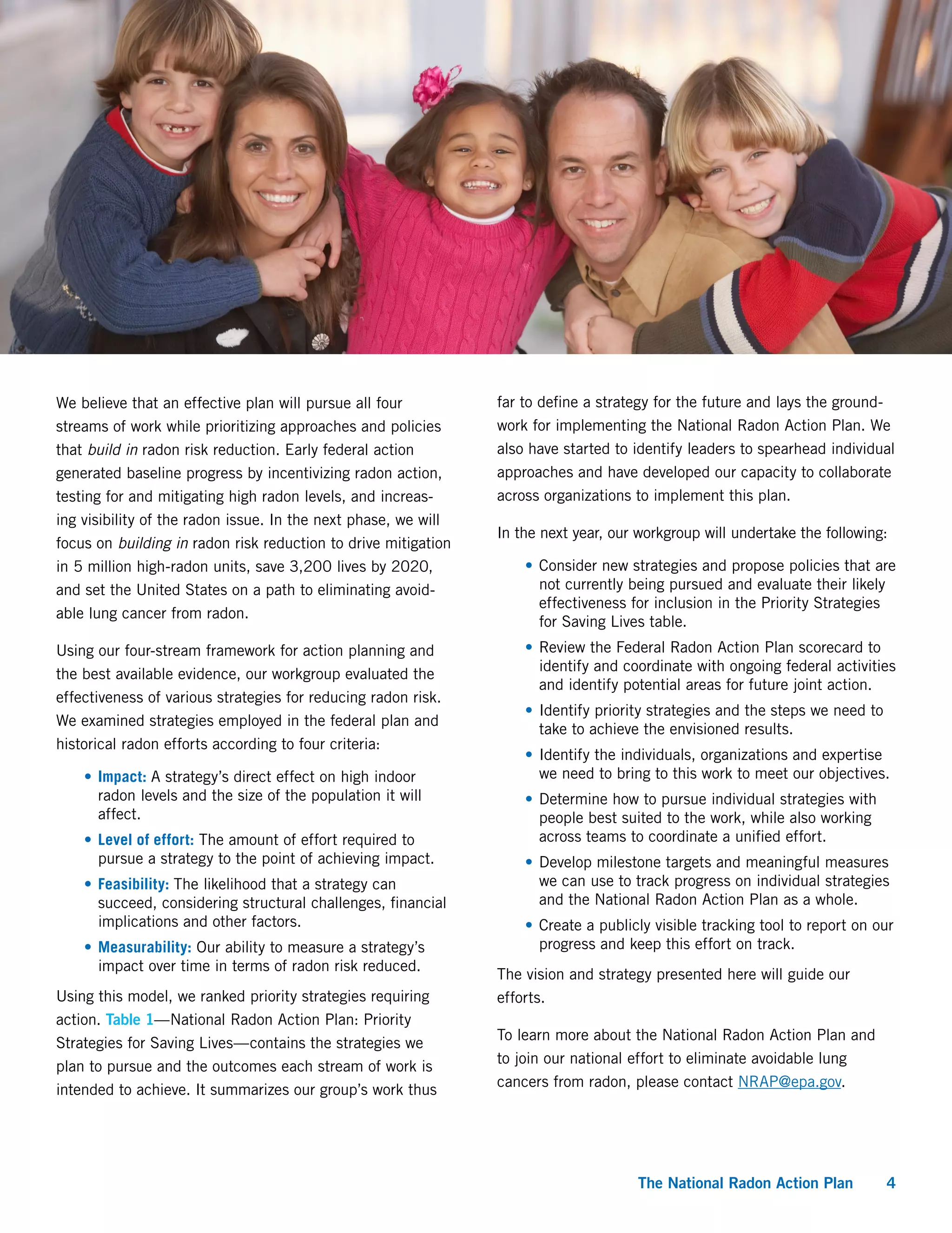 National Radon Action Plan | PDF