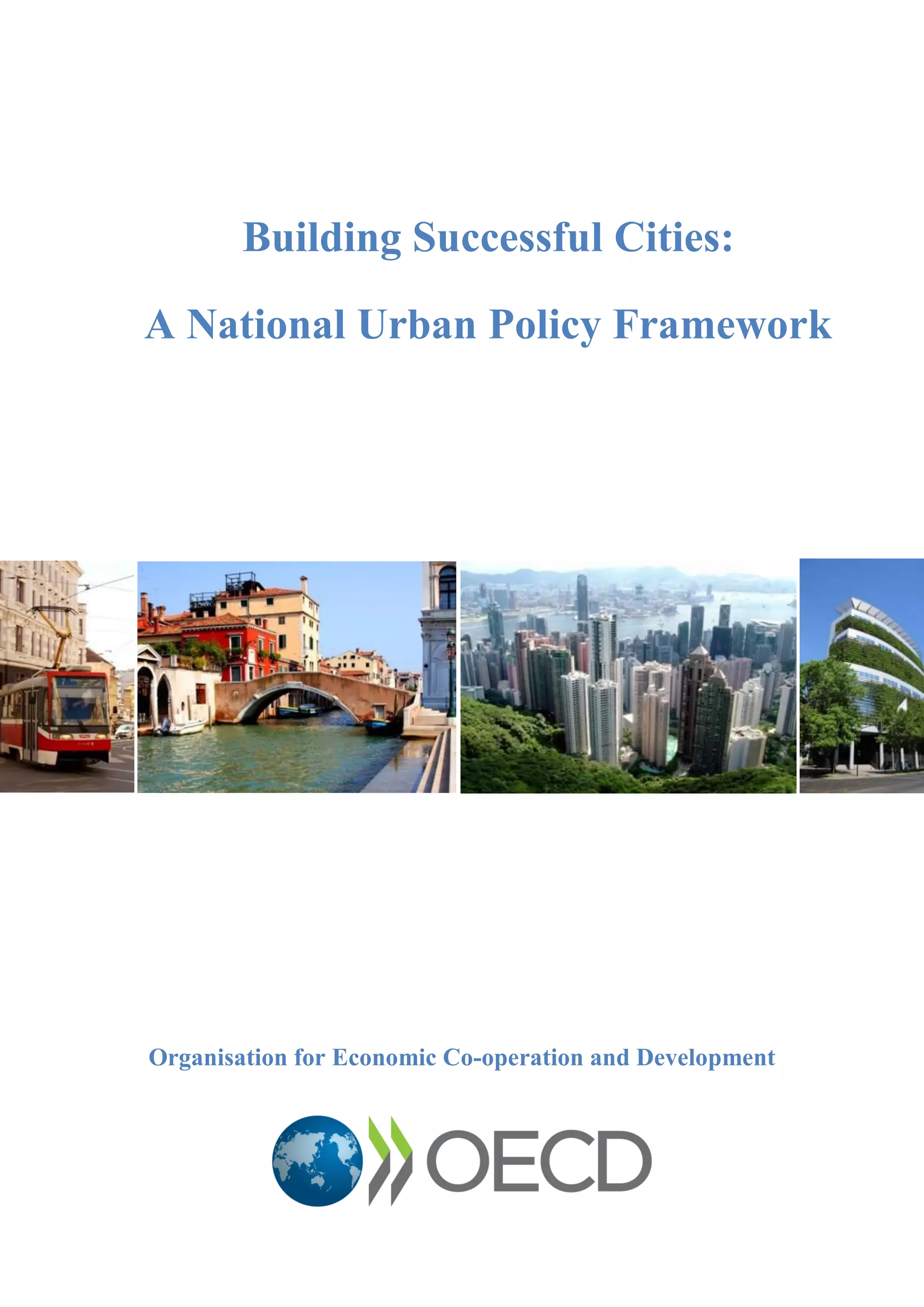 OECD National Urban Policy Framework | PDF