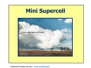 National Weather Service Storm Spotter Training | PPT
