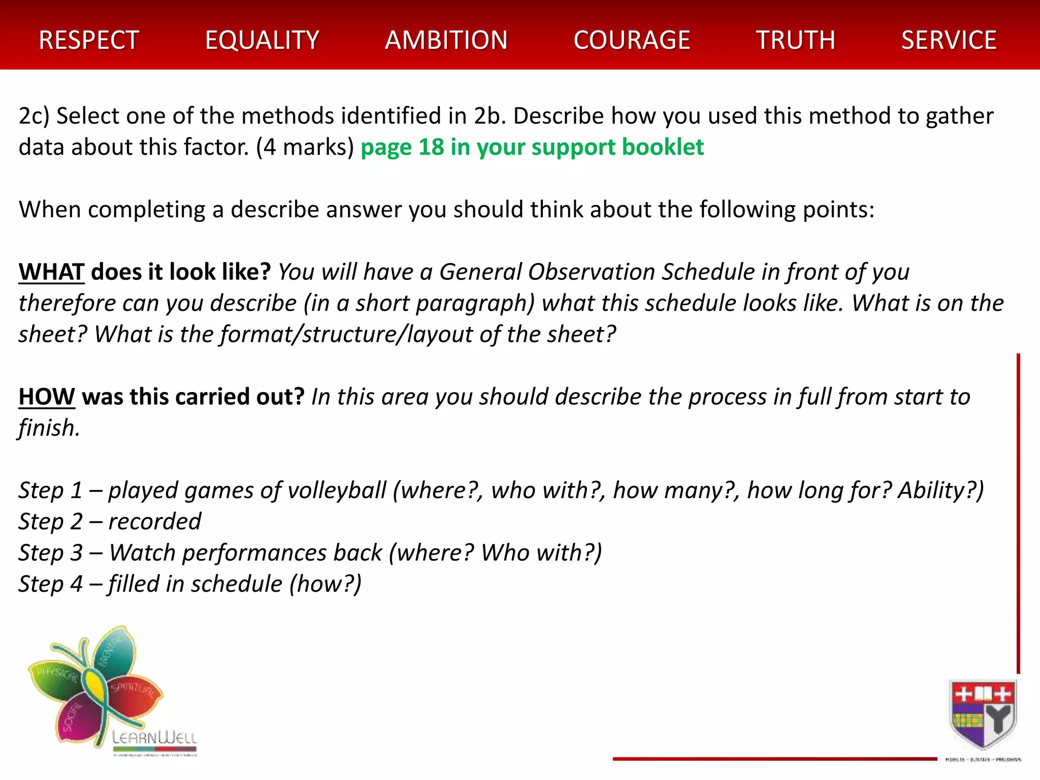 National 5 PE - Section 2 | PPTX